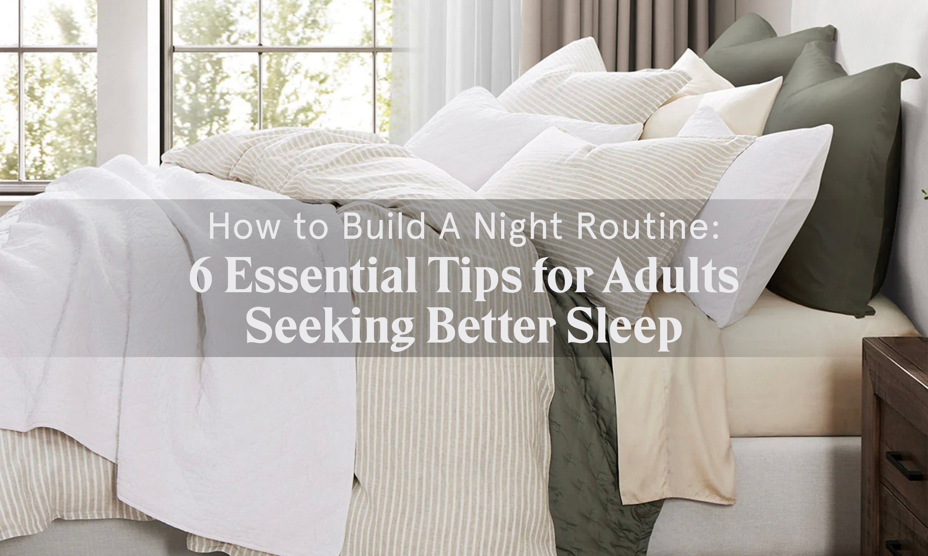 How to Build a Night Routine: 6 Essential Tips for Adults Seeking Bett ...