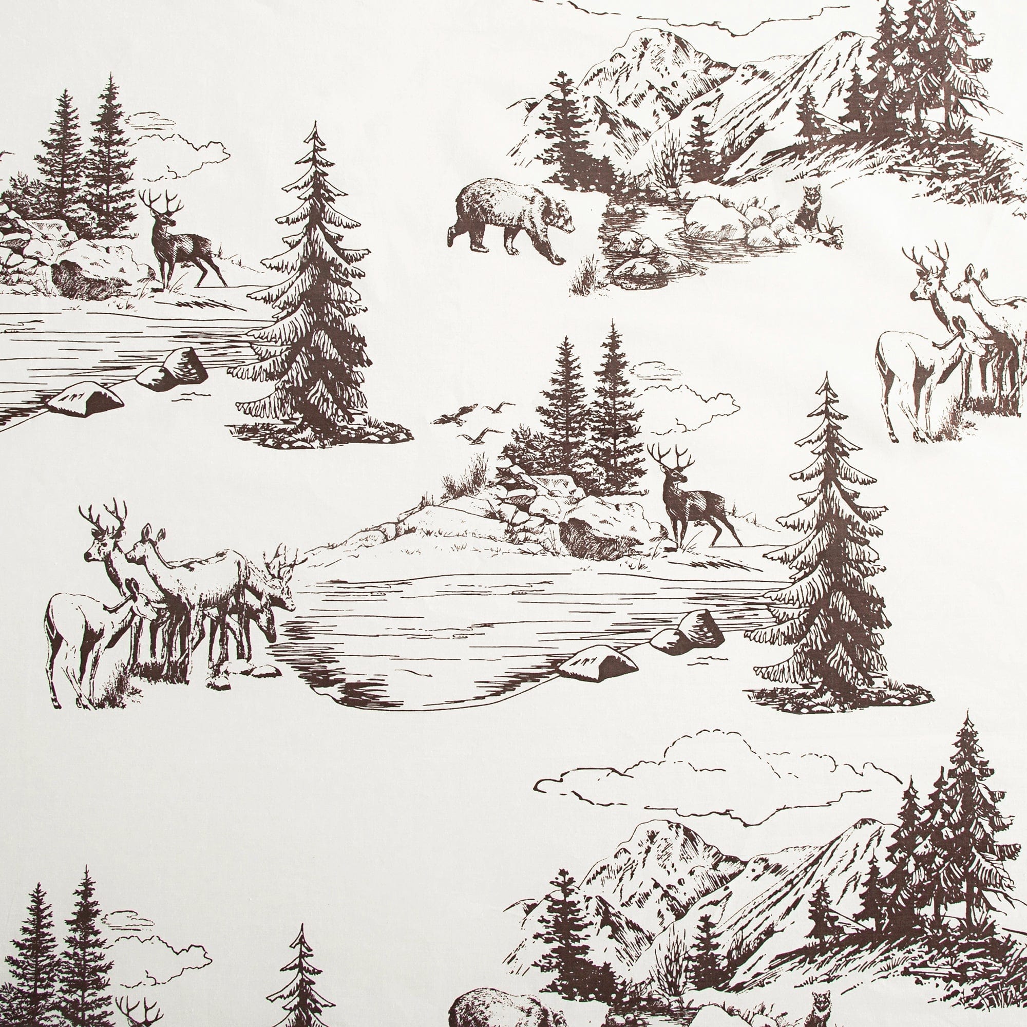 200TC Cotton White Pine Sheet Set | HiEnd Accents