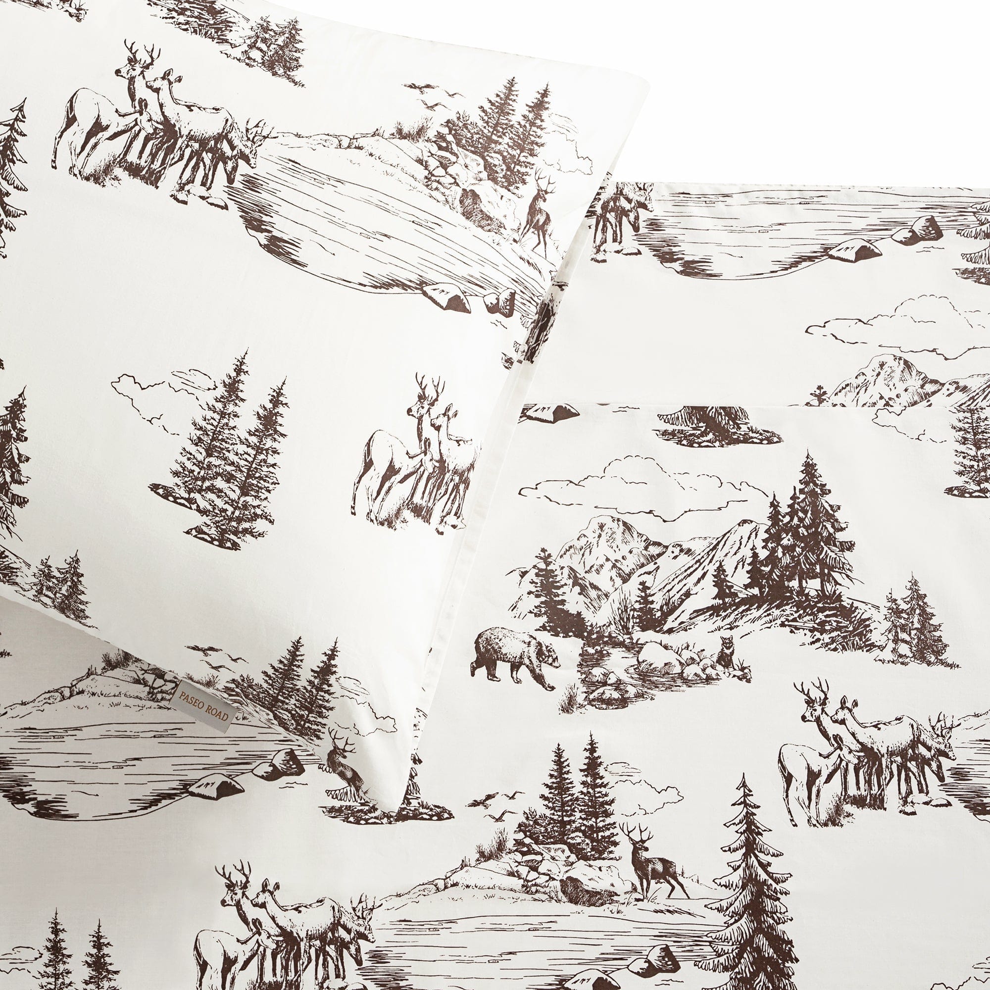 200TC Cotton White Pine Sheet Set | HiEnd Accents