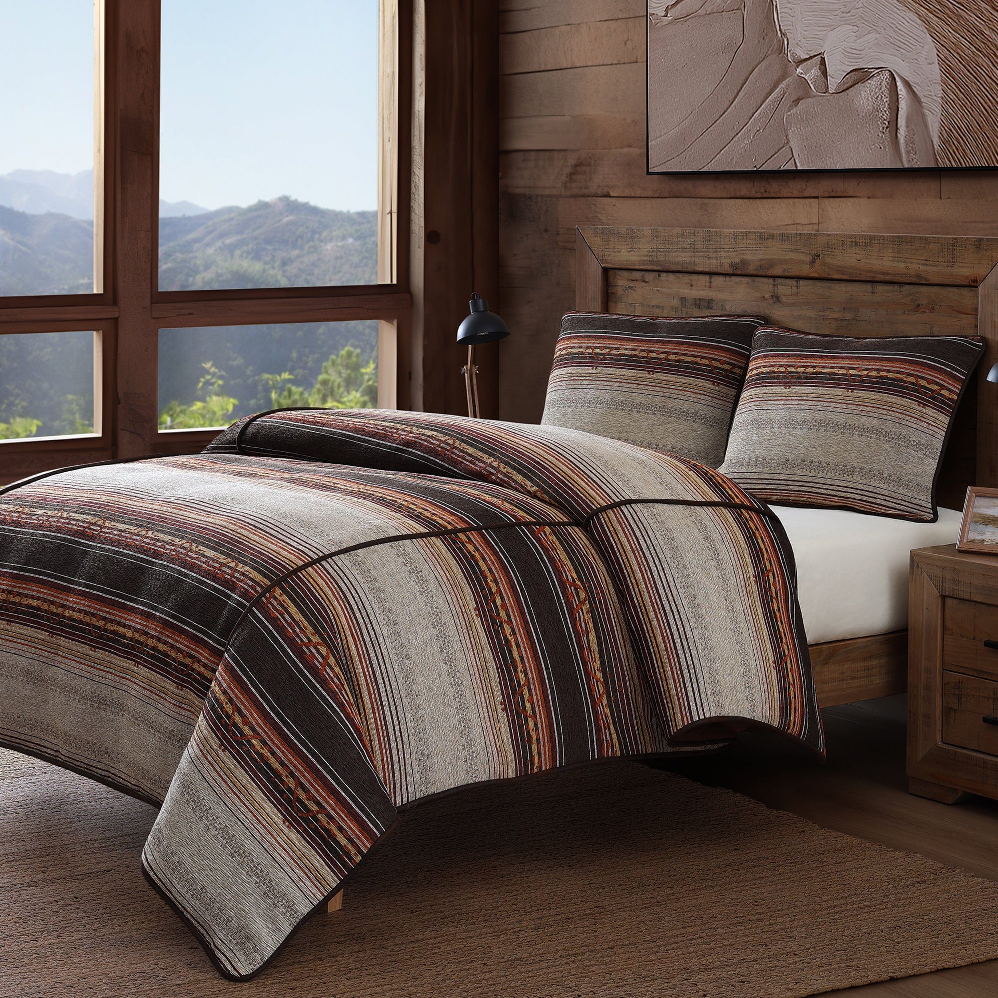 Estes Chenille Bedding Set | HiEnd Accents