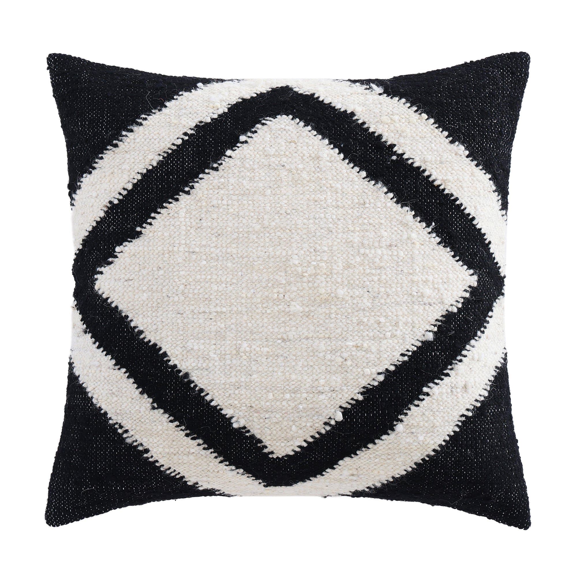 Antigua Handwoven Square Pillow | HiEnd Accents