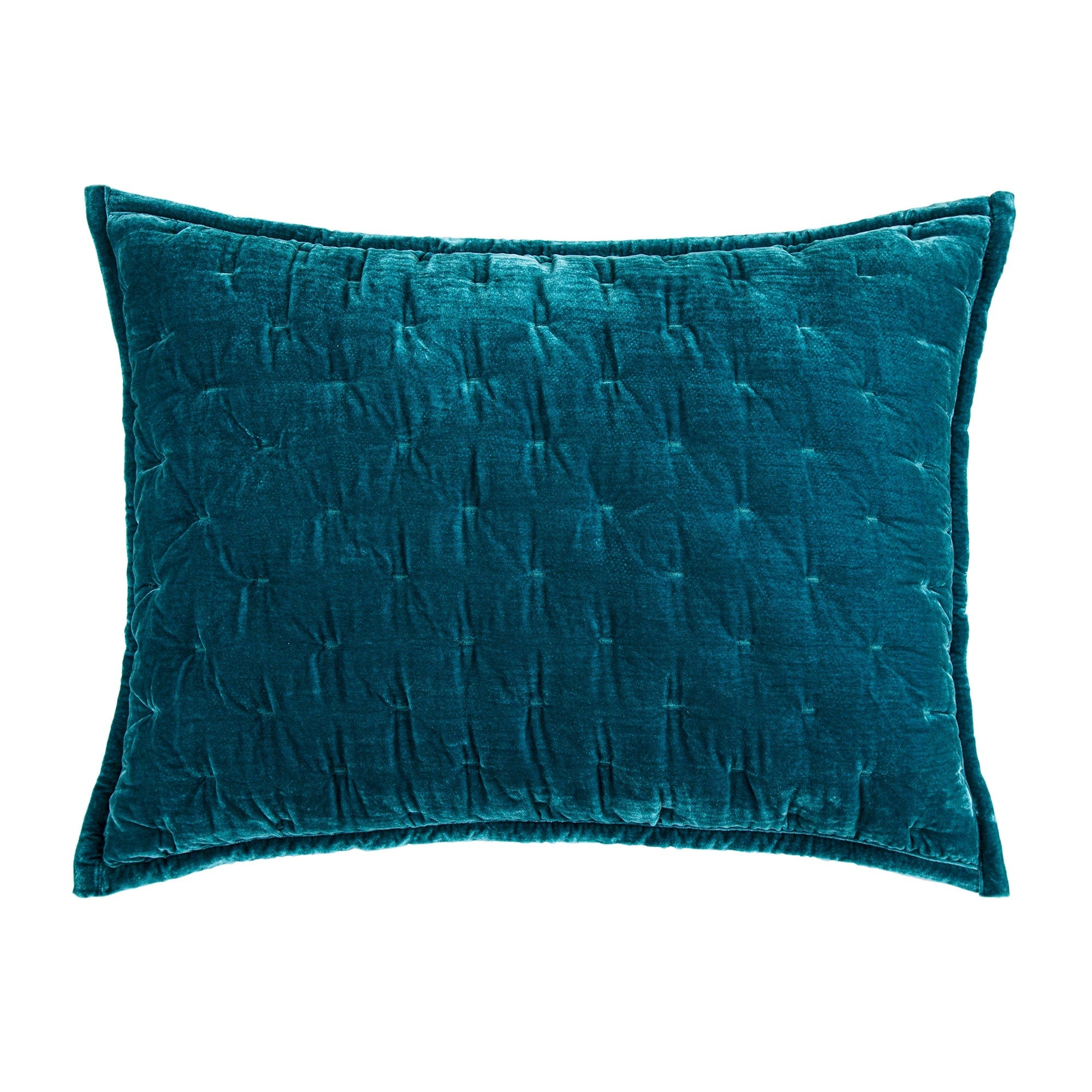 Stella Faux Silk Velvet Pillow Sham | HiEnd Accents