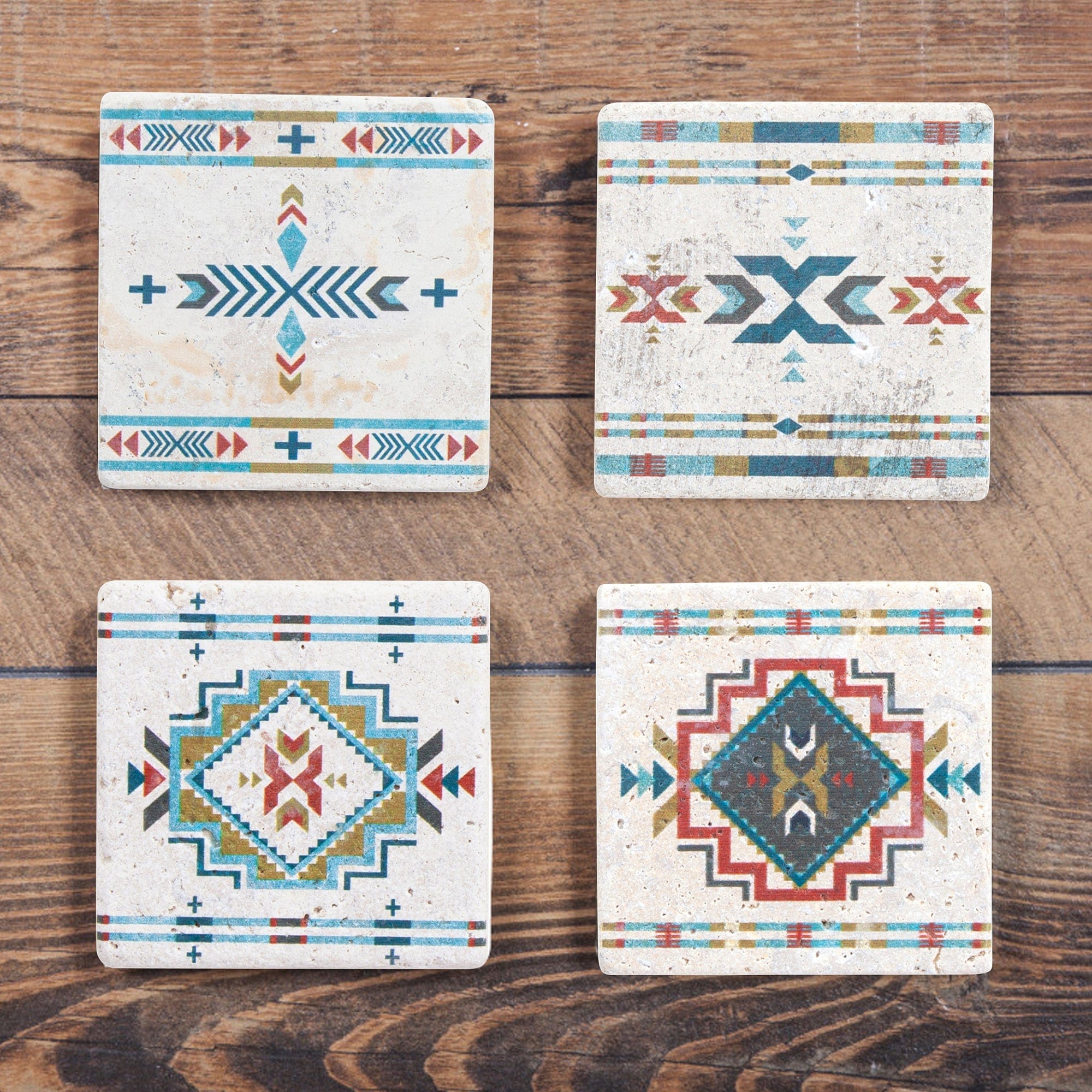 Spirit Valley Coaster, Set of 4 | HiEnd Accents