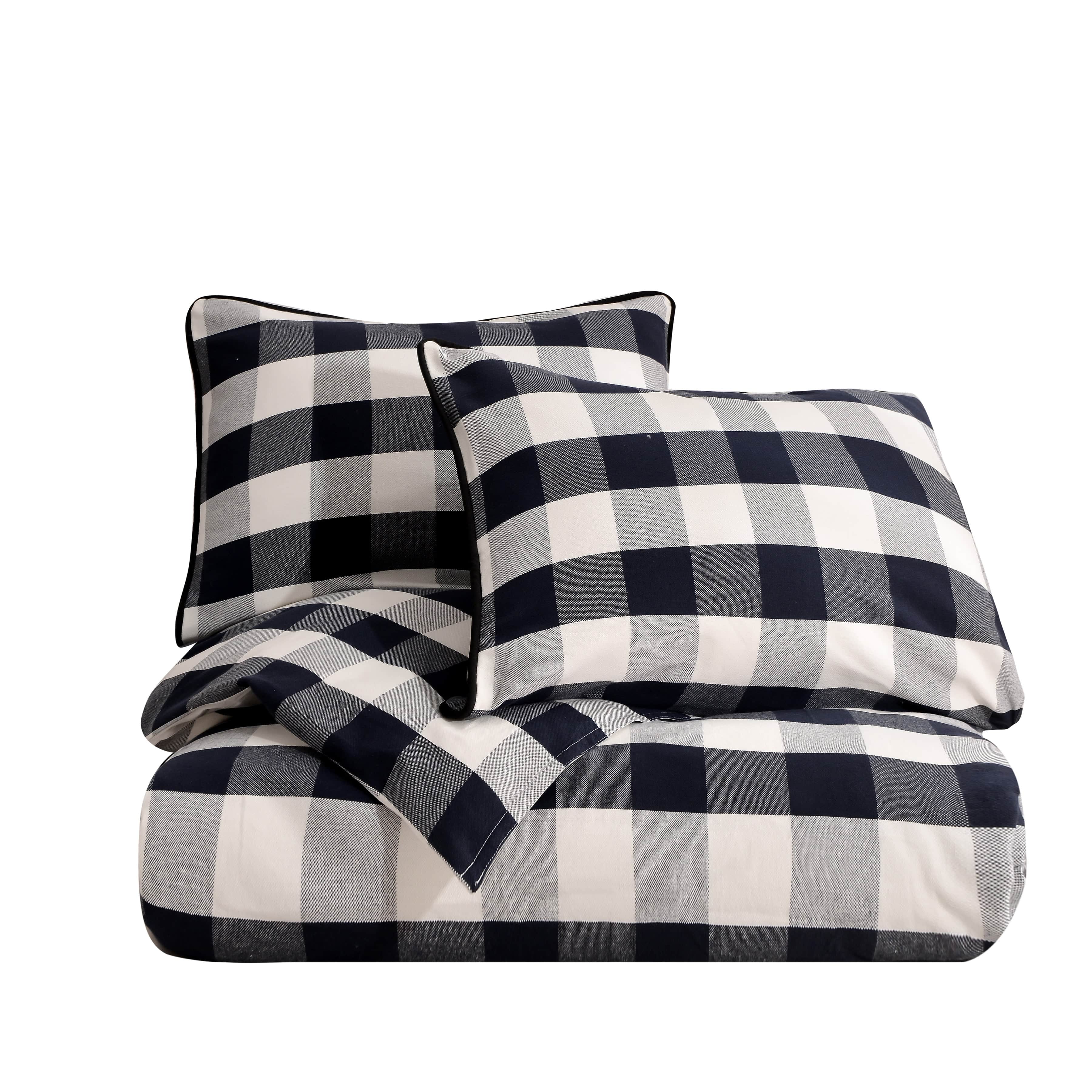Camille Buffalo Check Comforter Set | HiEnd Accents