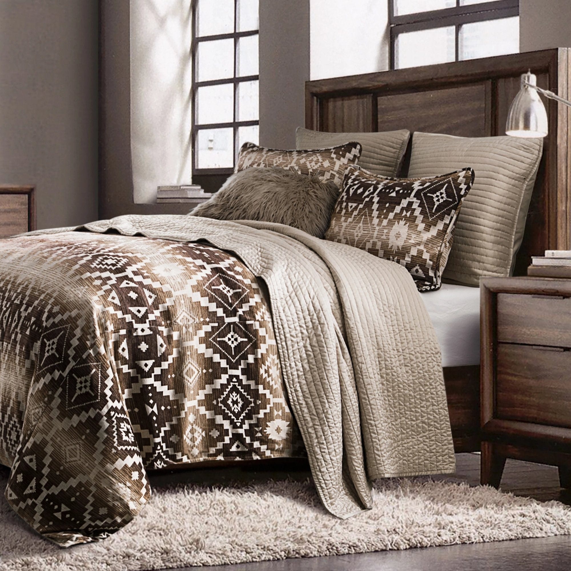 Chalet Aztec Bedding Set | HiEnd Accents