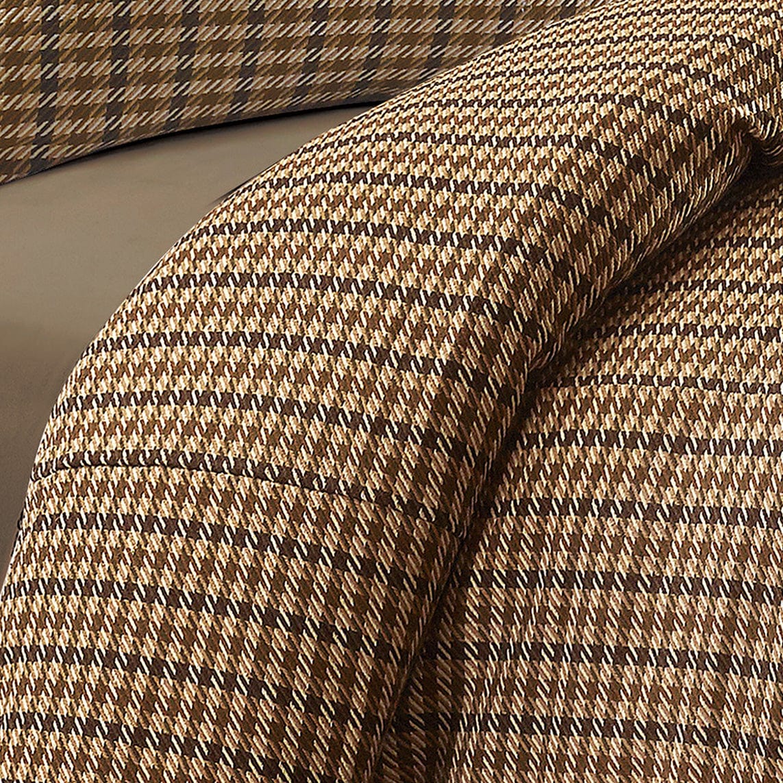 Clifton Houndstooth Bedding Set | HiEnd Accents