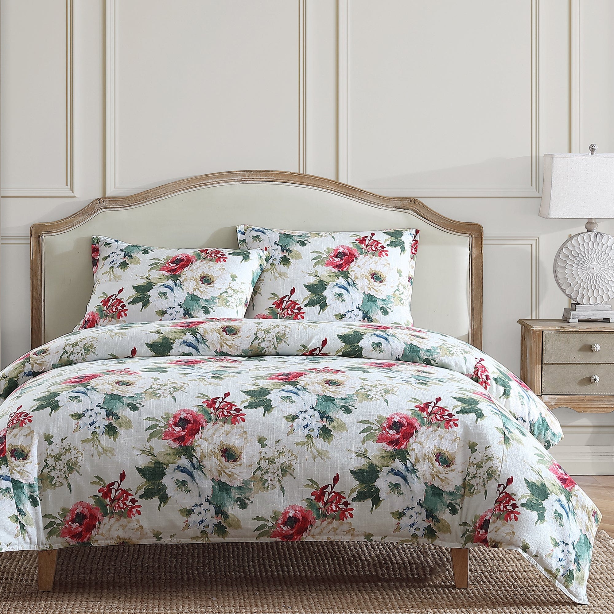 Peony Washed Linen Bedding Set | HiEnd Accents