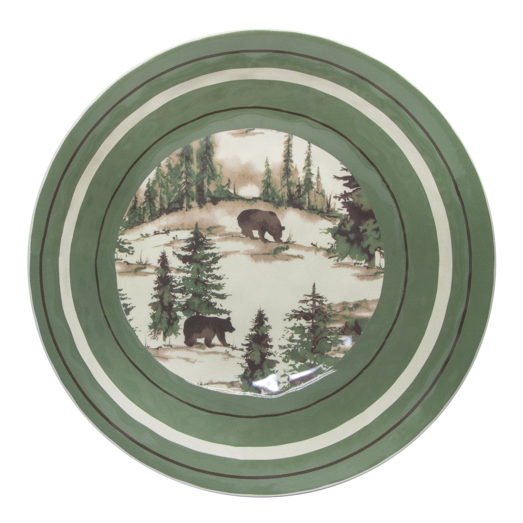 Joshua Melamine Dinner Bowls, Set of 4 | HiEnd Accents