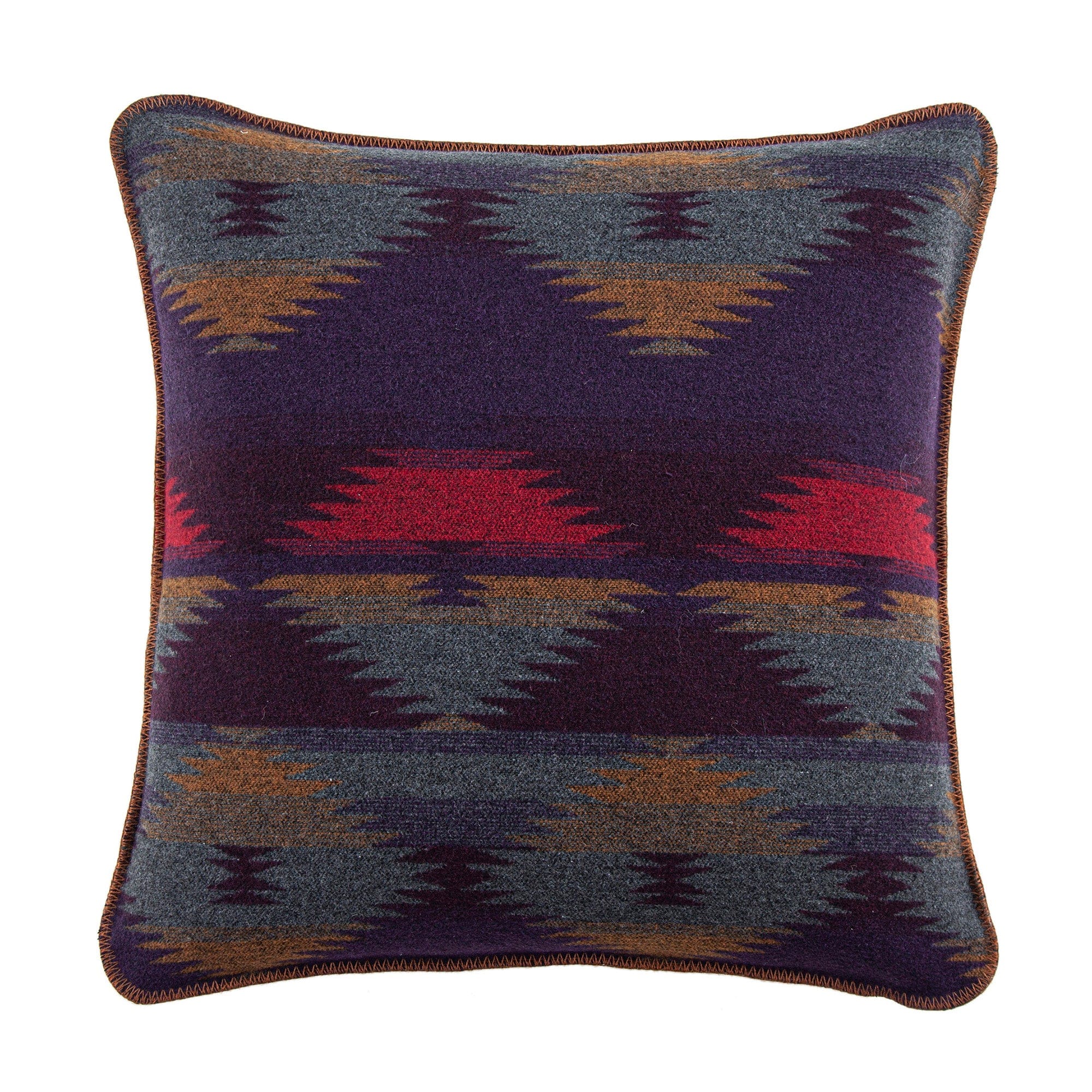 Gila Wool Blend Square Pillow | HiEnd Accents