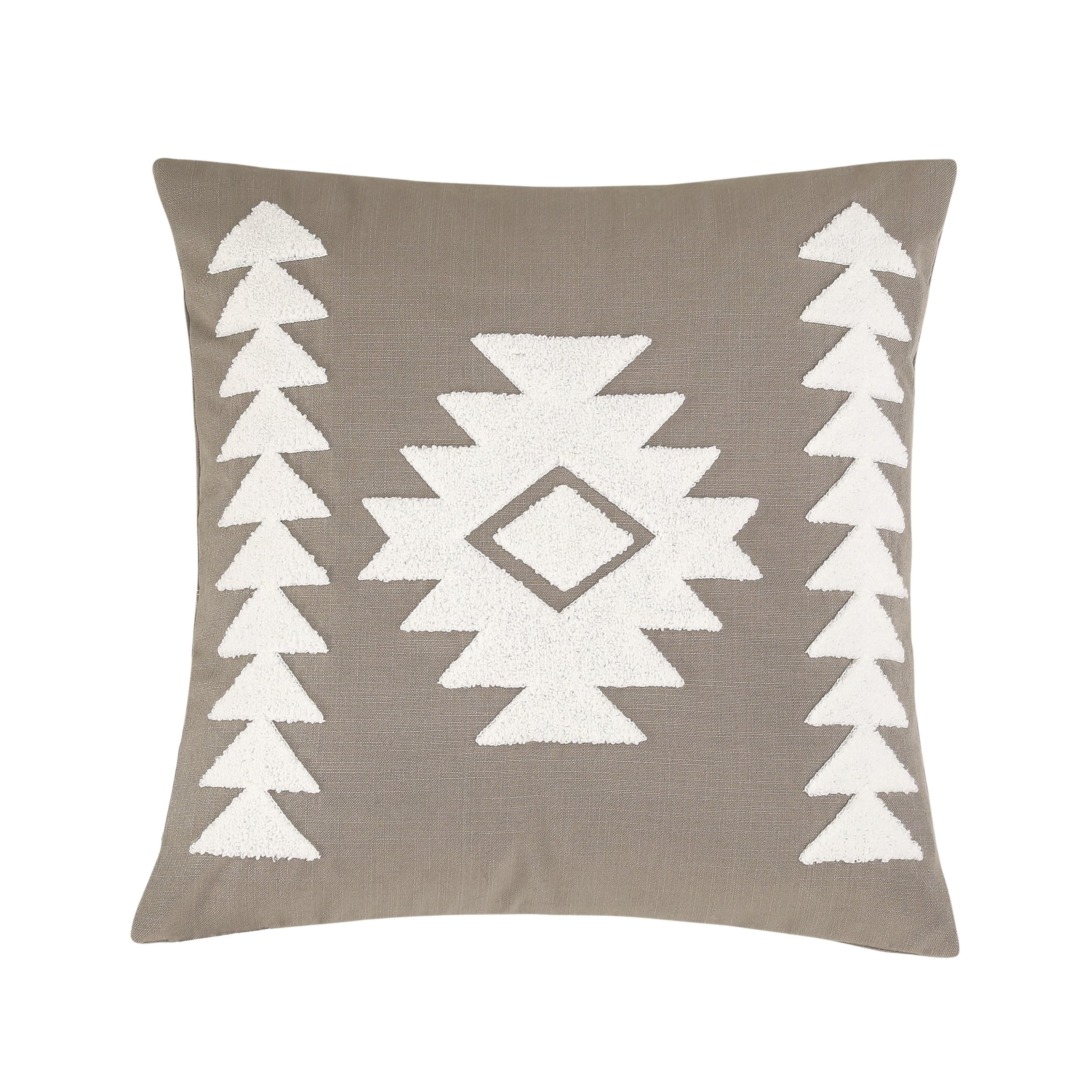 Trent Aztec Applique Pillow | HiEnd Accents
