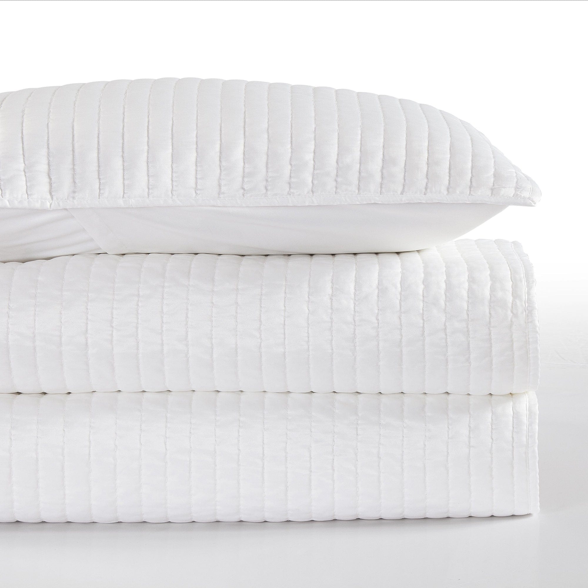 Satin Channel Quilt Set | HiEnd Accents