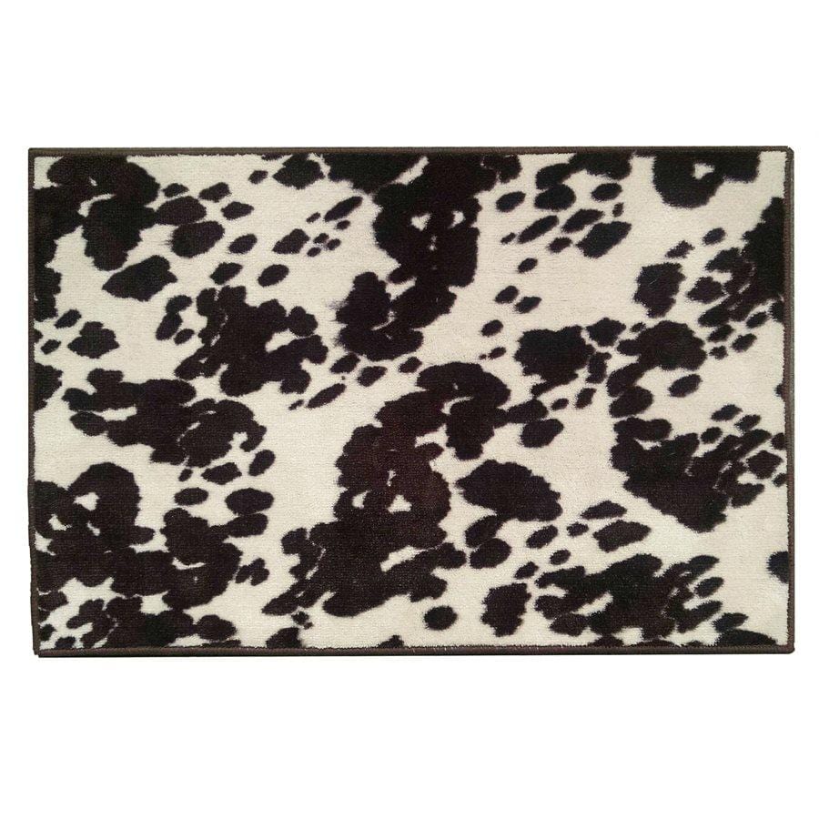 Cowhide Print Kitchen/Bath Rug – HiEnd Accents