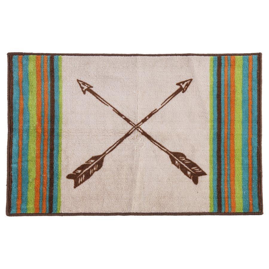 Serape Kitchen/Bath Rug w/ Arrow Design | HiEnd Accents