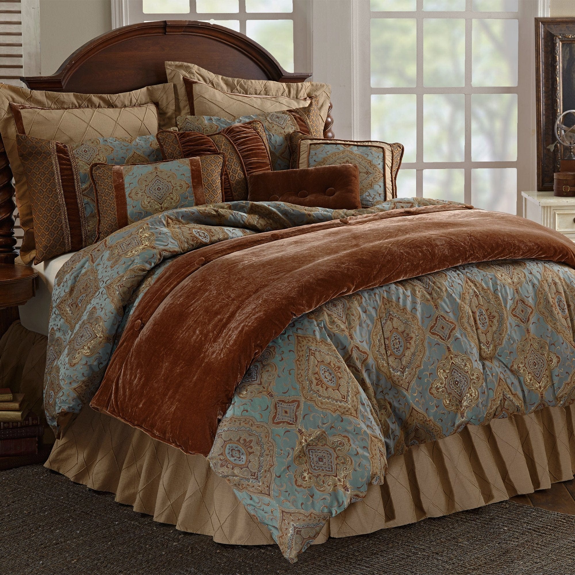 Bianca II Comforter Set, Twin – HiEnd Accents
