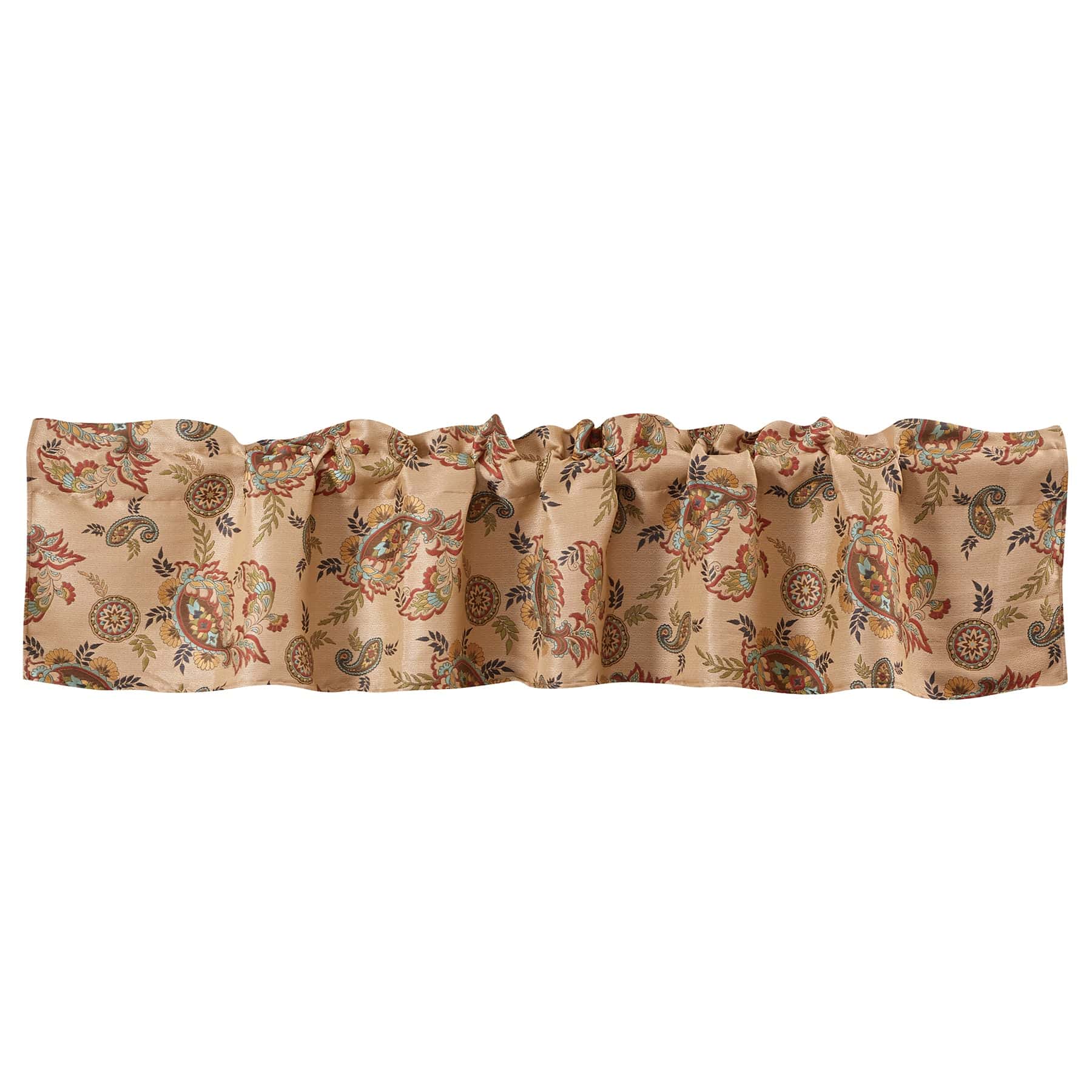 Tammy Paisley Kitchen Valance | HiEnd Accents